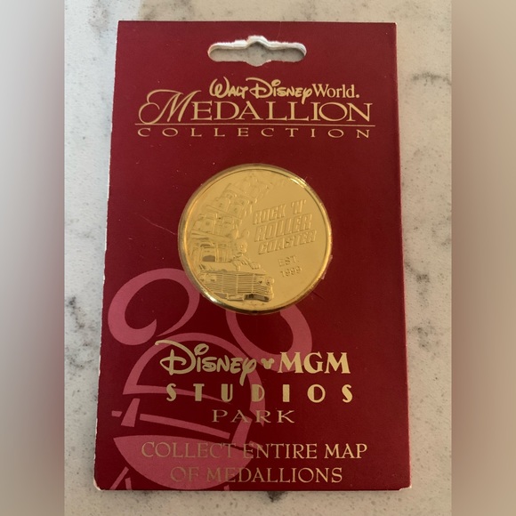 Disney | Other | Walt Disney World Medallion Collectionmgm Studios Park ...
